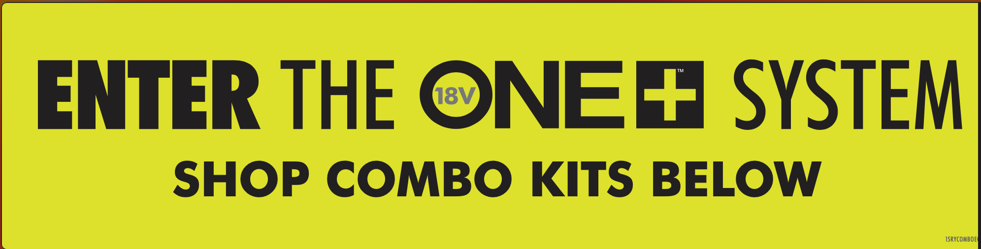 RYOBI EC SHOP COMBO KIT TOP POP – Team TTI POP