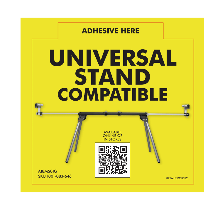 RYOBI 18V MITER SAW OBS - UNIVERSAL STAND – Team TTI POP